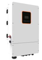 China Split Phase Hybrid Solar Inverter 110V 8kW On Grid Off Grid Inverter US Standard for sale
