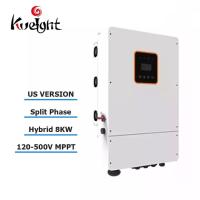 China Split Phase Off Grid Hybrid Solar Inverter  8kw 48v Battery For Home Storage for sale