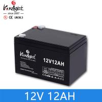 China AGM Lead Acid Battery 12v 12ah Deep Cycle Rechargeable Battery for sale