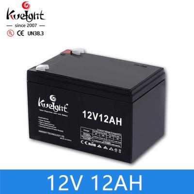 China AGM Lead Acid Battery 12v 12ah Deep Cycle Rechargeable Battery for sale