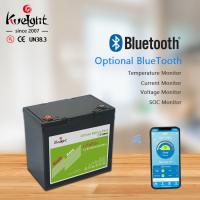 China 12.8v 50ah Lithium Battery Bms Built In Grade A  Power For Rv Street Light for sale