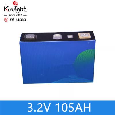 China 3.2v 105ah Lifepo4 Battery Prismatic Cells Deep Cycle Lifepo4 Prismatic Cells for sale