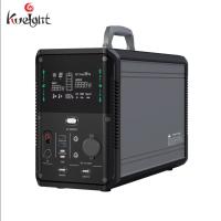 China Outdoor MPPT Solar Power Station 1kW Portable Power Station Lifepo4 for sale