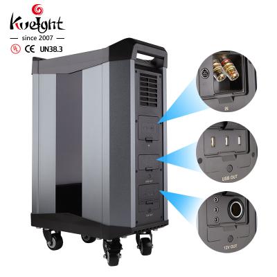 China Rechargeable Solar Power Station 2.515KWh LiFePoO4 Lithium Ion Portable Power Station for sale