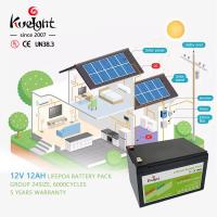 China Bms Solar Lithium Phosphate Batteries 12.8 V 12ah Lifepo4 Battery Cell for sale