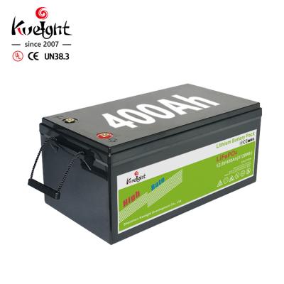 China 6000 Cycles 12v Lifepo4 Battery 400ah Lithium Ion Battery Travel Caravan Battery for sale
