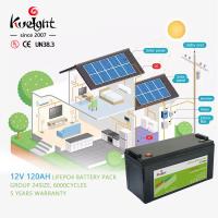China Lithium Replacement Lead Acid Battery 12v 120ah Lifepo4 Battery For Home Rv System for sale