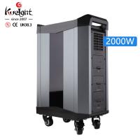 China Pure Sine Wave 2000W Solar Power Station Portable Power Station Lithium for sale