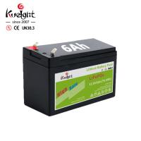 China Overcharge Protection 6Ah 12V LiFePO4 Battery Home Energy Storage Battery for sale