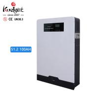 China Commercial 51.2V Lifepo4 Battery Pack 100Ah Solar Energy Storage System for sale