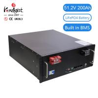 China 51.2V 200AH Lithium Battery Module Solar Backup LiFePO4 Battery Pack for sale
