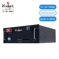 China Home Energy Storage System Kweight BMS Original 51.2v 50ah Lifepo4 Lithium Iron Battery Solar System for sale