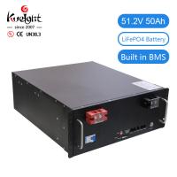 China Home Energy Storage System Kweight BMS Original 51.2v 50ah Lifepo4 Lithium Iron Battery Solar System for sale
