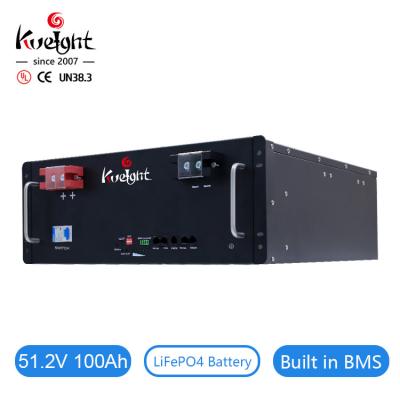 China 51.2v 100ah Lithium Battery Pack Solar System Backup Power For Off Grid System for sale
