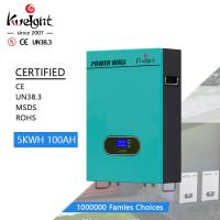 China 100Ah Solar Battery 5Kwh Tesla Battery Powerwall 48V Bms Lifepo4 Rs485 Battery Pack for sale