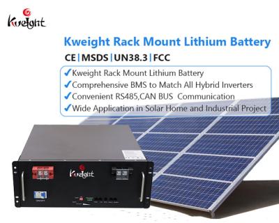 China Short Circuit Protection Lithium Ion Battery Module 48v 100a Discharge Current for sale