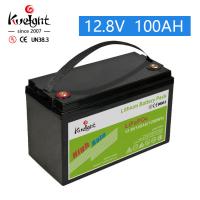 China High Rate 12.8V 100Ah Lithium Iron Phosphate Battery UPS Backup Power for sale