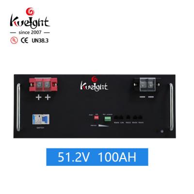 China 51.2v 100ah Home Energy Storage Battery Bms Original Lifep04 Lithium Battery for sale
