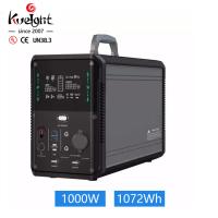 China 1000W Solar Power Station DC AC Lithium Portable Power Station for sale