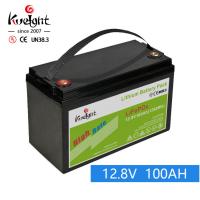 China Power Storage 100ah 12V LiFePO4 Battery Lithium Titanium Battery Solar System for sale