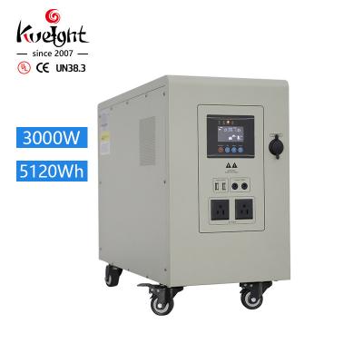 China 5kw Solar Portable Power Station Sealed 220v Rechargeable Power Bank for sale