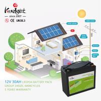 China Lead Acid 12v 30ah Lithium Battery Power Lifepo4 For Emergency Street Light for sale