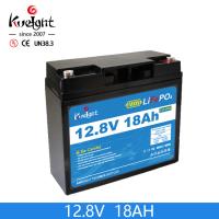 China Large Capacity 12V LiFePO4 Battery 18ah Lithium Phosphate Battery for sale
