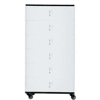 China Customized 5kw 20kw Stacked Lithium Battery LiFePO4 Energy Storage for sale