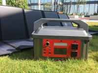 China Customized Camping Solar Power Plant Integrated With Lithium Battery Solution for sale