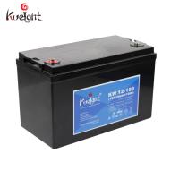China 12V Solar Gel Battery For Challenging -20-60C Discharge Temperature for sale