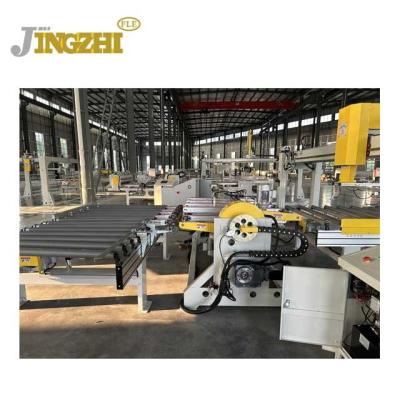 China Automation Grooving Line 1250mm x 1850mm for SPC Floor Production with PLC Control and CE Certification for sale