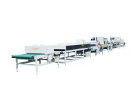 China FLE-002 12.5kW Automatic UV Coating Machine for SPC/LVT/WPC Flooring, 600-1500mm Width, 60m/min Speed for sale