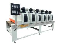 China FLE Automatic UV Coating Machine for SPC/LVT Flooring - 20-35m/min Speed, 12.5kW Power for sale