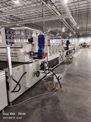 China JINGZHI Wood Flooring UV Paint Line Roll Coating Equipment Automatic 1300mm for sale