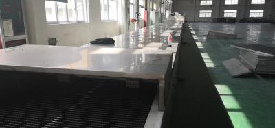 China Small UV Curtain Coating Equipment Hot Melt For LVT Floor 1415mm Chain Center Distance for sale