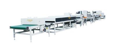 China SPC UV Coating Machine FLE-019 with 1300mm Width and 10-25m/min Speed for Industrial Applications for sale