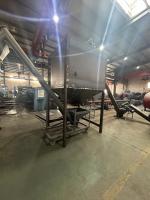 China SPC Floor Recycling System with 3000-5000kg/h Capacity, 75kW Shredder and 90kW Crusher for Industrial Material Processing for sale