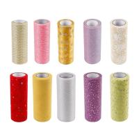 China Sustainable MSD Mesh Ribbon Wreath for Holiday Decoration and Bouquet Packaging 15cm for sale
