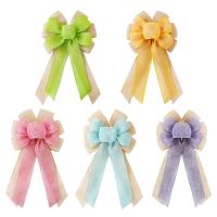 China Add a Pop of Color to Your Gift Wrapping with MSD 2024 Easter Double Colors Burlap Bows for sale