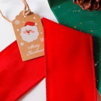 China MSD Customization Red Velvet Ribbon Bow for Festive Christmas and Holiday Decorations for sale