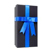 China Elastic Loop Pre Tied Bow For Box Decorative Custom Gift Wrapping Bow Packing Ribbon Bows for sale