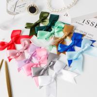 China Polyester Satin Ribbon Bow Box Perfect for Party Decorations Handmade Bows Accessory for sale