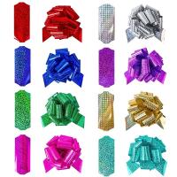 China PP Plastic Pull String Ribbon Bows for Clothes Celebration Support Customer Requirements for sale