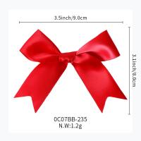 China Handmade Bows Garment Accessory Satin Ribbon Bow for Decorations and Gift Wrapping for sale