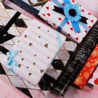 China Recyclable Birthday Gift Wrap Sheets Moisture Proof Ideal for Box Decoration and Kids for sale