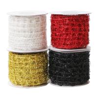 China Valentine's Day Decor Made Easy with Sustainable Wired Edge Burlap Ribbon and Hearts for sale