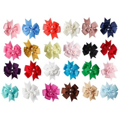 China MSD Handmade Grosgrain Hair Clip Perfect Addition to Wedding Decoration with Ribbon Bow for sale