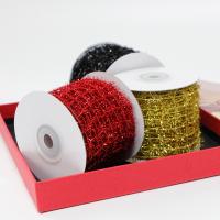 China Valentine's Day Decor Made Easy with Sustainable Wired Edge Burlap Ribbon and Hearts for sale
