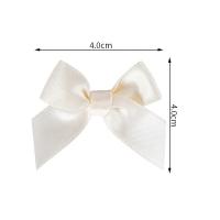 China Custom Pre Made Mini Self Adhesive Bows Satin Gift Ribbon Bow for Garment Accessory for sale