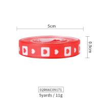 China Holiday MSD Ribbons 9mm Grosgrain Ribbon Printed Ribbon for Crafts Project Decoration for sale